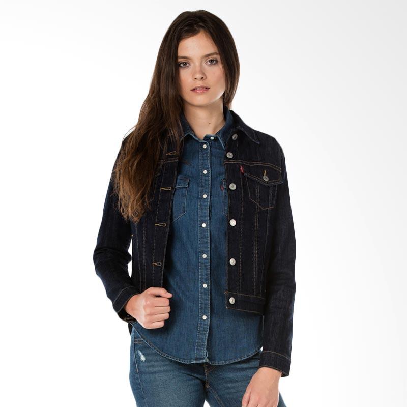 Jual Levi's 29945-0013 Trucker Even Rinse Denim Jaket Wanita [Original ...