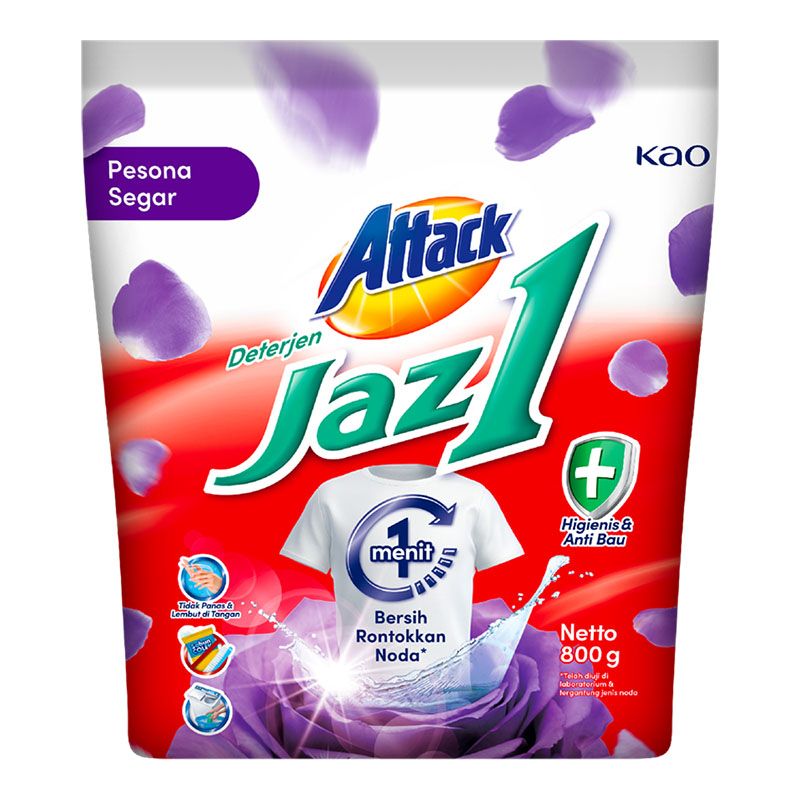 Jual Attack Jaz1 Deterjen Bubuk Pesona Segar 800 g di Seller Alfamart ...