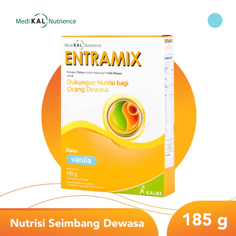 Jual Kalbe Entramix Vanilla Minuman Kesehatan [185 g] di Seller CSA ...