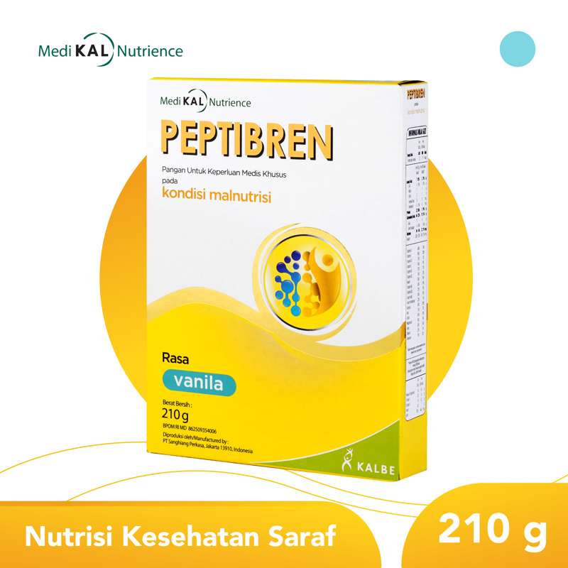 Jual Kalbe Peptibren Vanilla Minuman Kesehatan [210 g] di Seller Yuza ...