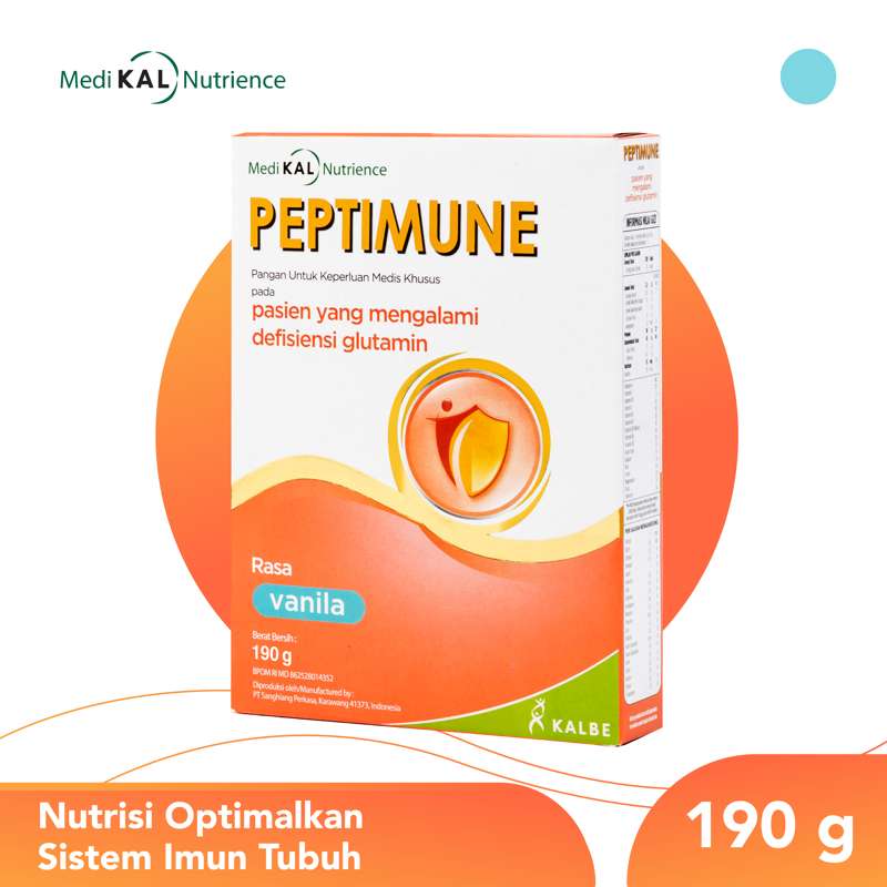 Jual Kalbe Peptimune Vanilla Minuman Kesehatan [190 g] di Seller ...