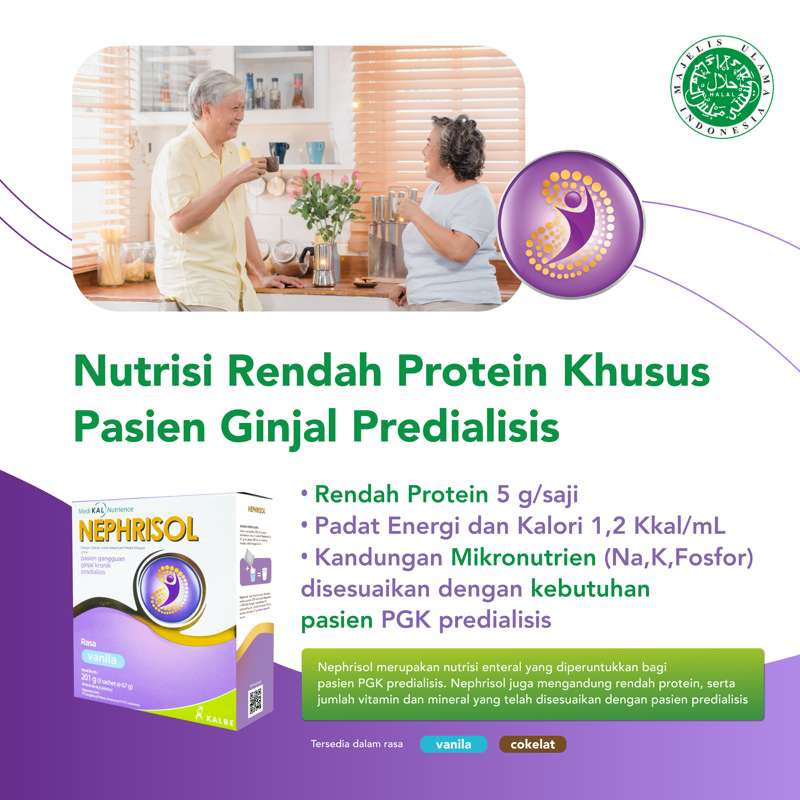 Jual Kalbe Nephrisol Vanilla Minuman Kesehatan [201 g] di Seller Ardi25 ...