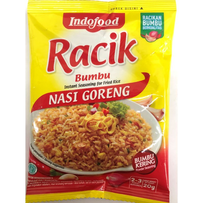 Promo Racik RNGH20 Bumbu Nasi Goreng [20 g] Diskon 10% di Seller ...