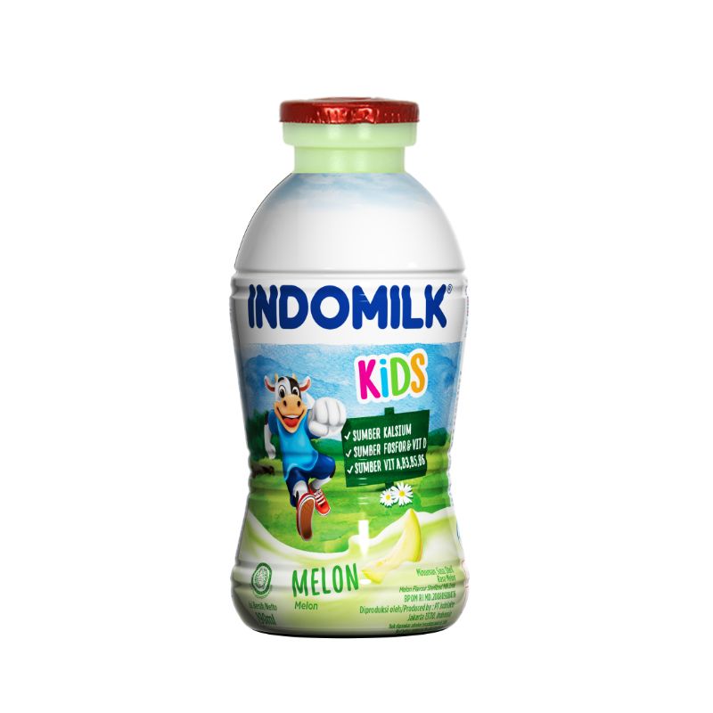 Promo Indomilk Melon Susu Cair 190 mL Diskon 7% di Seller Indomilk ...