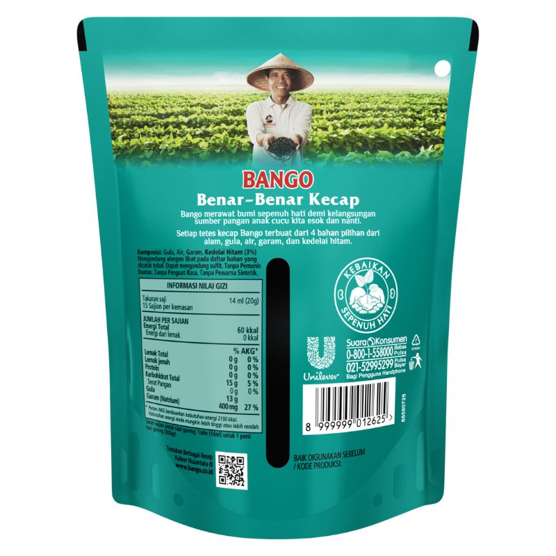 Promo Bango 68582213 Kecap Manis 210 mL Diskon 16% di Seller Unilever ...