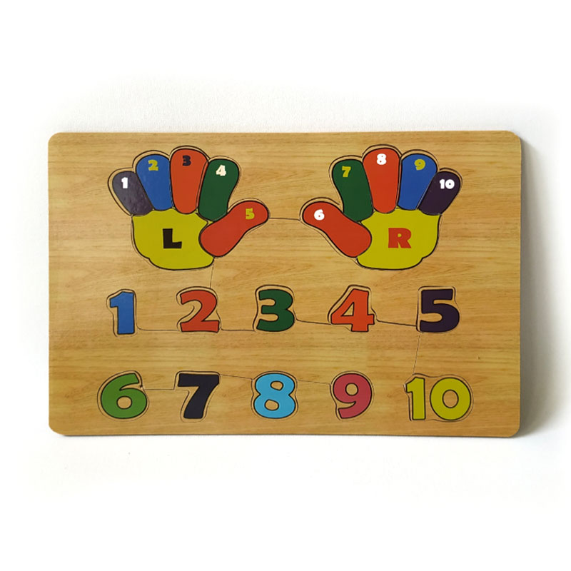Promo Mainan Kayu Pintar Jari Tangan Puzzle Diskon 51% di Seller Mainan ...