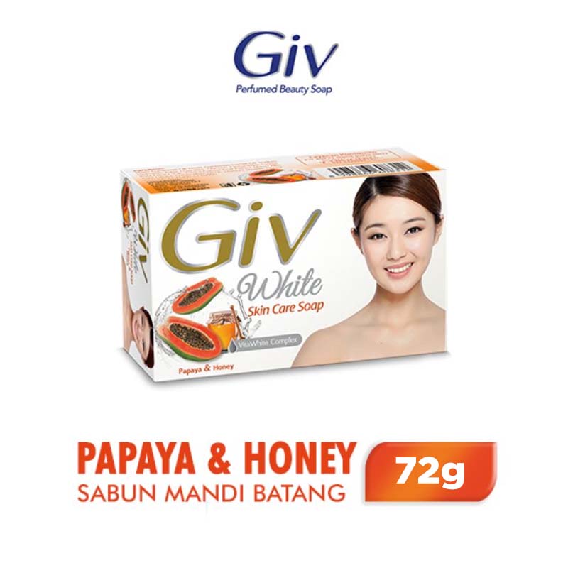Promo Giv Papaya Kotak Bar Soap [72 g] Diskon 9% di Seller Bliblimart ( Wings ) Official Store ...
