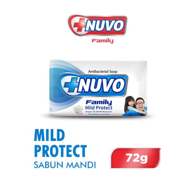 Promo Nuvo Family Bar Soap Biru 72 G Diskon 16% Di Seller Wings Official Store (bliblimart ...