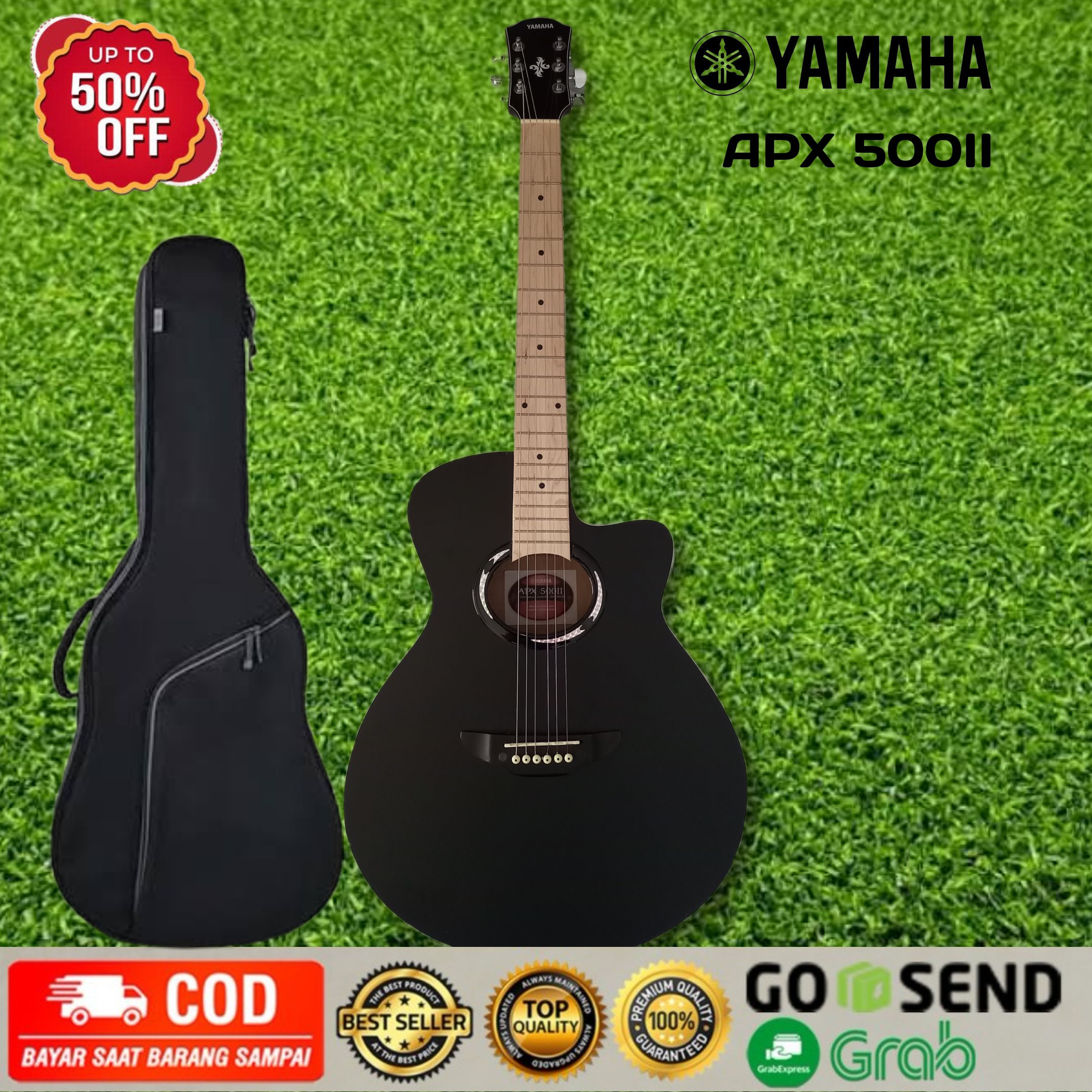 Jual gitar akustik yamaha apx 500II oryginal hand made premium di ...