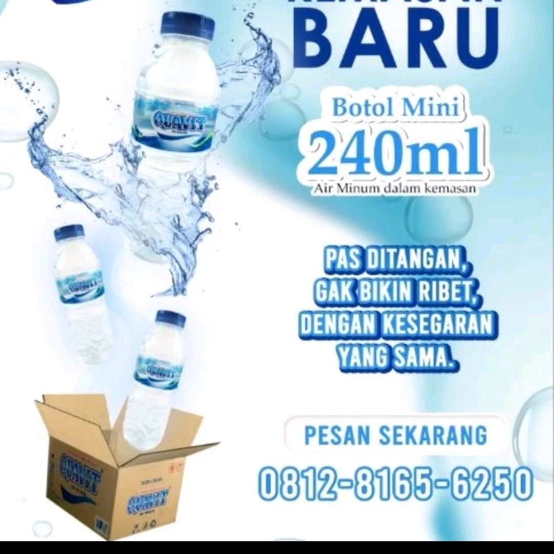Jual Air Mineral Botol 240ml Quavit di Seller ANnisa Shop1678 - Marga ...
