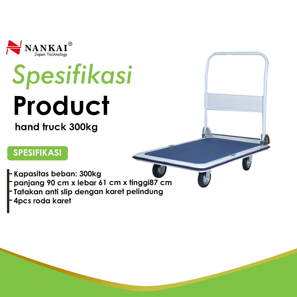 Jual Troli Dorong / Trolley Barang [300 Kg] Nankai Di Seller Nankai ...