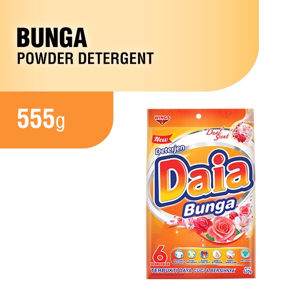 Jual Daia Bunga Detergent [555 G] Di Seller Lottemart Surabaya - Ngagel ...
