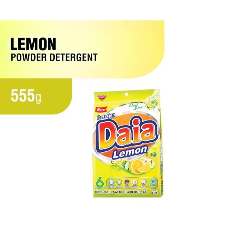 Jual DAIA Lemon Powder Detergent [555 g] di Seller LOTTEMART SURABAYA ...