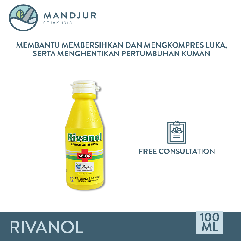 Jual Rivanol Cairan Antiseptik di Seller Apotek Mandjur Official Store ...