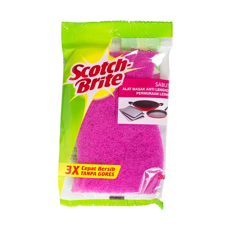 Jual 3M Scotch Brite ID 20 Sabut Cuci Piring Anti Lengket di Seller ...