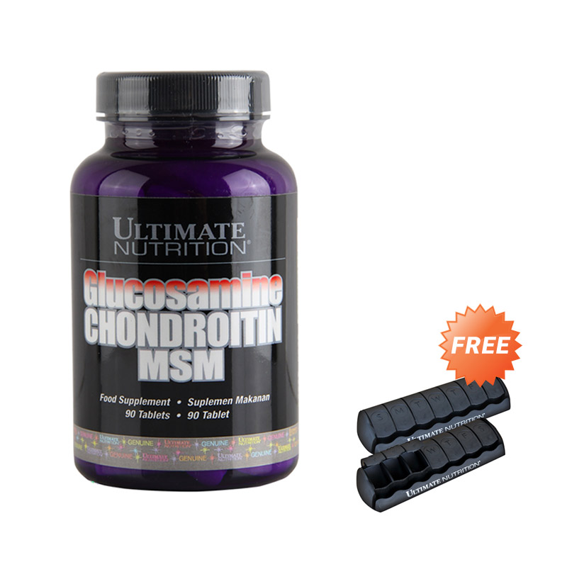 Jual Ultimate Nutrition Glucosamine Chondroitin & MSM Suplemen Makanan ...