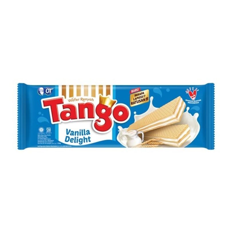 Jual Tango Wafer Long Vanilla Milk 110 g di Seller Alfamart Click & Collect - ALFAMART KEBON ...