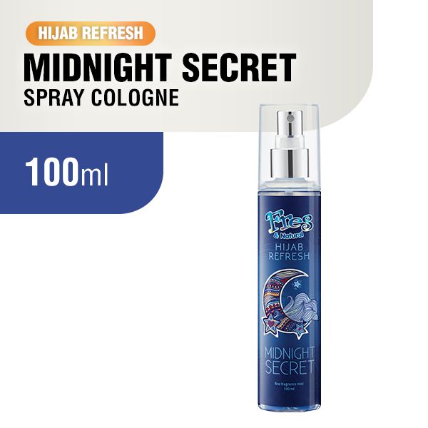 Jual FRES & NATURAL Dark Blue Spray Cologne [100 mL] di Seller Alaraqam ...