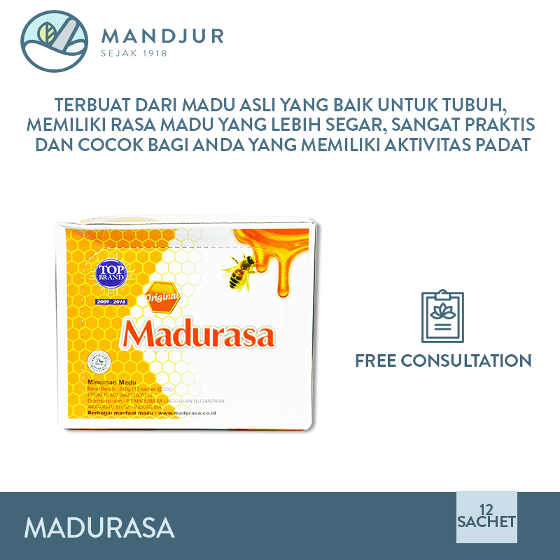Jual Madurasa Original Madu [12 Sachets/ Dus] di Seller Vale Shop - Kampung Melayu, Kota Jakarta ...