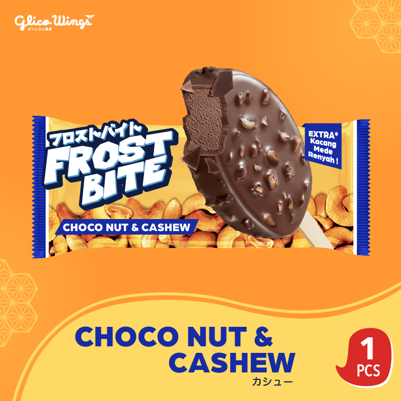 Jual Surabaya - Glico Wings Frostbite Choco Nut & Cashew Es Krim [65 mL ...