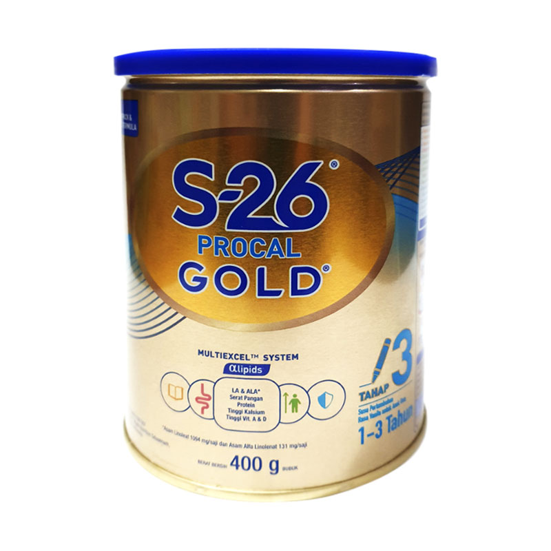 Jual S26 Procal Gold 3 Susu Formula [400 g] di Seller ZahraMart - Kab ...