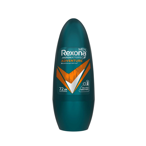 Promo Rexona Men Roll On Adventure 45 Ml Diskon 14% Di Seller Hypermart ...
