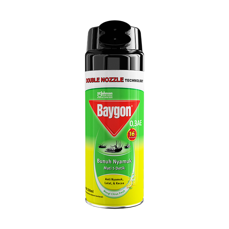 Jual Baygon Aerosol Citrus Fresh Cairan Pembasmi Nyamuk dan Serangga ...
