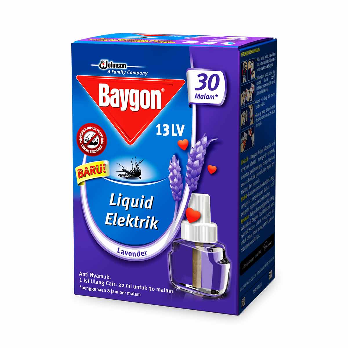 Jual Baygon Liquid Electric Refill Lavender Cairan Pembasmi Nyamuk dan ...