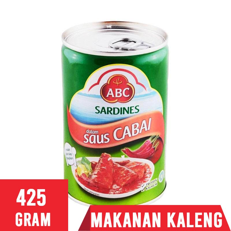 Jual ABC Sardines Chili Makanan Kaleng [425 g] di Seller Ramayana ...