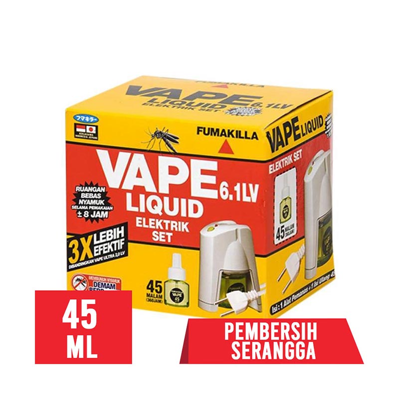 Jual VAPE Liquid Electric Cairan Pembersih Serangga [45 mL/ Kemasan ...