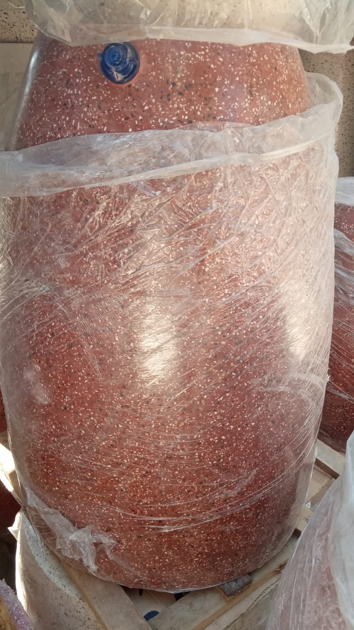 Jual Batu Alam Gentong Gelas Merah di Seller Rofah Stone - Kedoya Utara ...