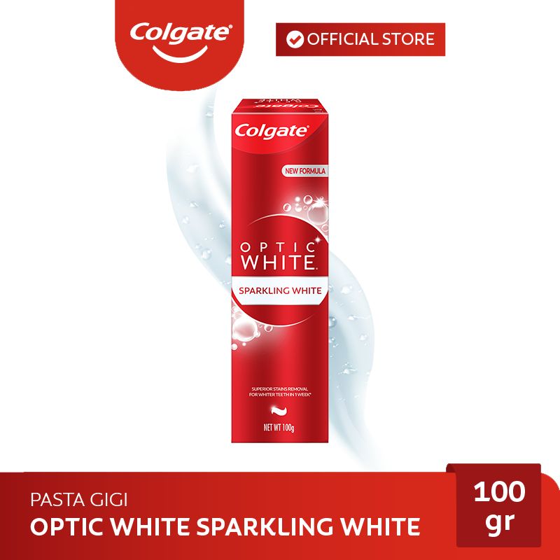 Jual Colgate Optic White Sparkling White Pasta Gigi [100 g] di Seller ...