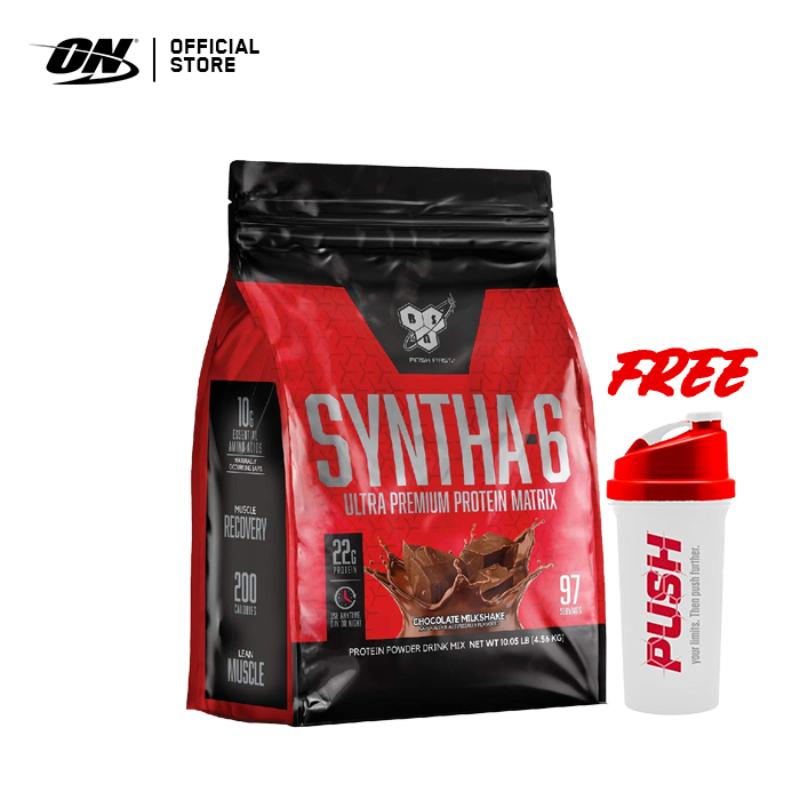 Jual BSN Syntha 6 Chocolate Milkshake Minuman Protein [10 Lbs] di ...