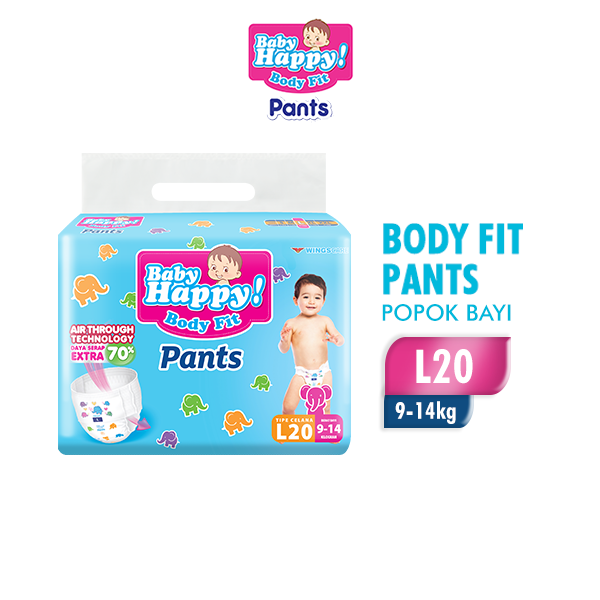 Jual Baby Happy Diapers Pants Popok Bayi L20 di Seller Bliblimart (Ibu ...
