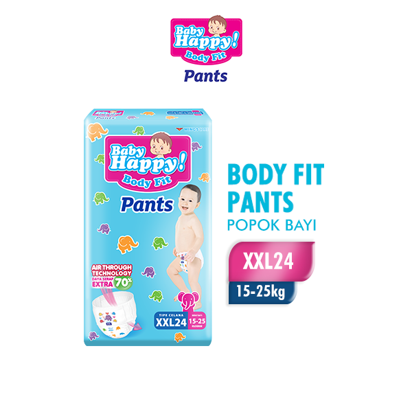 Promo Baby Happy Diapers Pants XXL-24 Diskon 18% di Seller Baby Happy ...