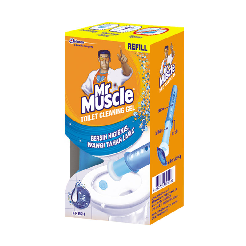 Promo Mr. Muscle Toilet Cleaning Gel Fresh Clean Pembersih Kamar Mandi ...