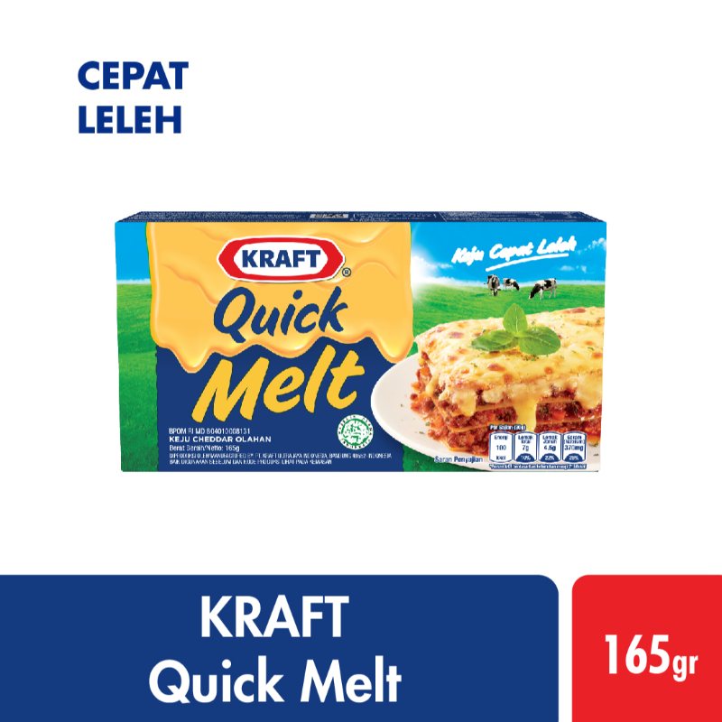 √ Kraft Quick Melt Keju [165 G] Terbaru Agustus 2021 harga murah ...
