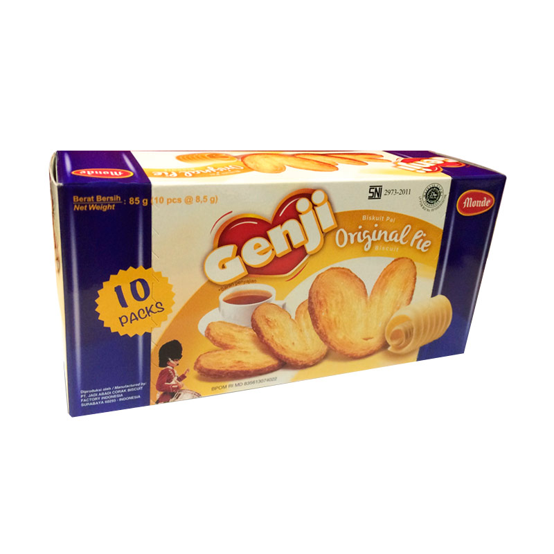 Jual Monde Genji Original Pie Biskuit [85 G] Di Seller Syu Shop - Kapuk ...