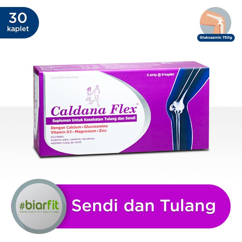 Promo Medikon Caldana Flex Suplemen Kesehatan [5 x 6 Kaplet] Diskon 2% ...