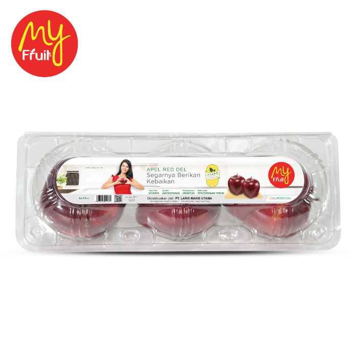 Promo My Fruit Apel Red Del Isi 3 Pcs Diskon 12% Di Seller My Fruit ...