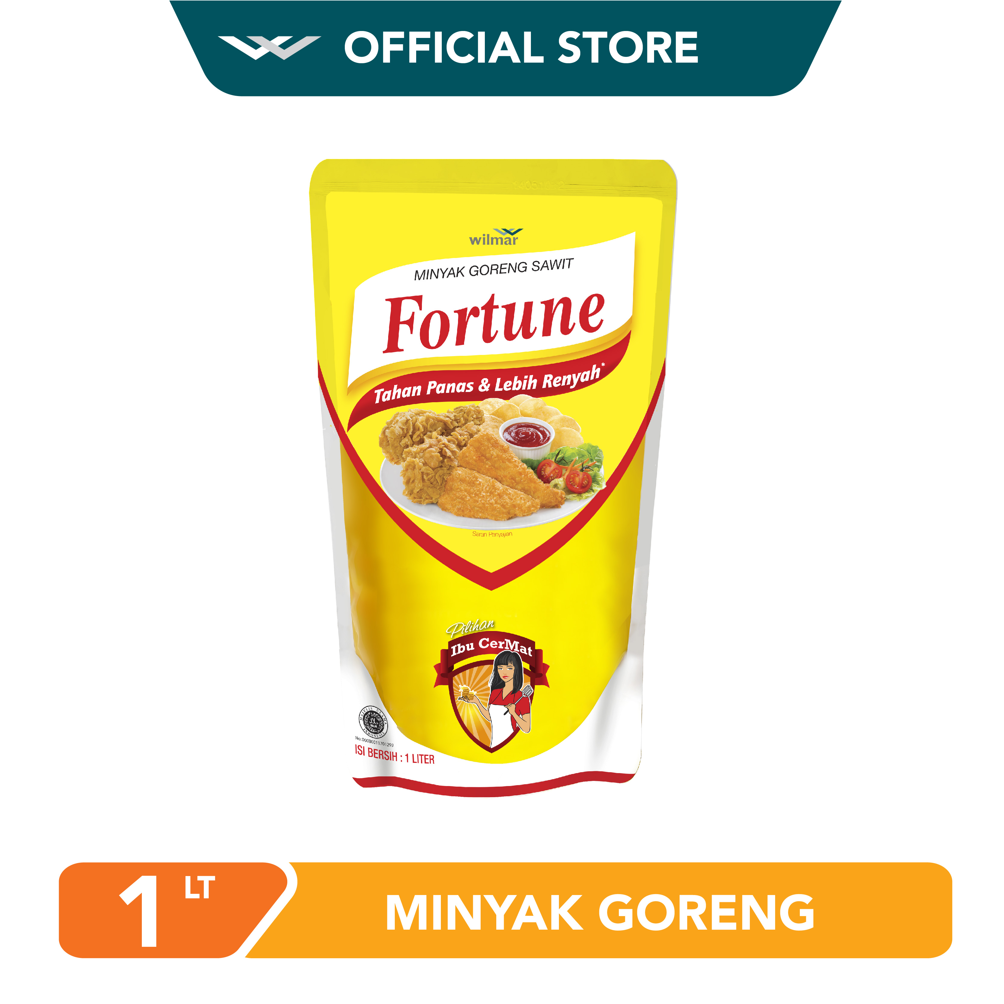 Promo Fortune Minyak Goreng Pouch [1l X 12 Pcs] Diskon 14% Di Seller ...