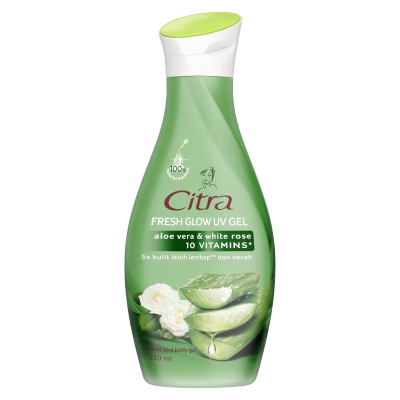 Jual Citra Fresh Glow Uv Gel Lotion [210 Ml] - Di Seller Unilever Store ...