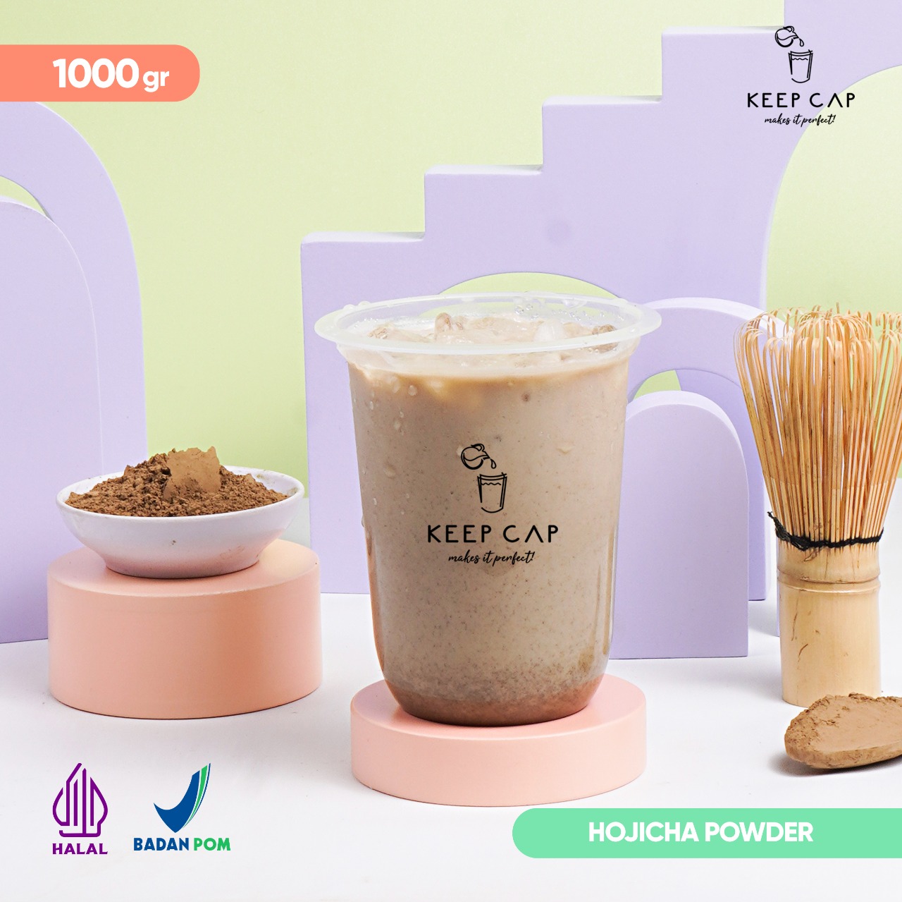 Jual Bubuk Minuman Premium Hojicha Latte / Powder Drink Hojicha Latte di Seller Keep Cap - Rawa ...