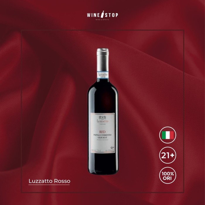 Promo Red Wine Luzzatto Rosso Diskon 22% di Seller Winestop Official ...