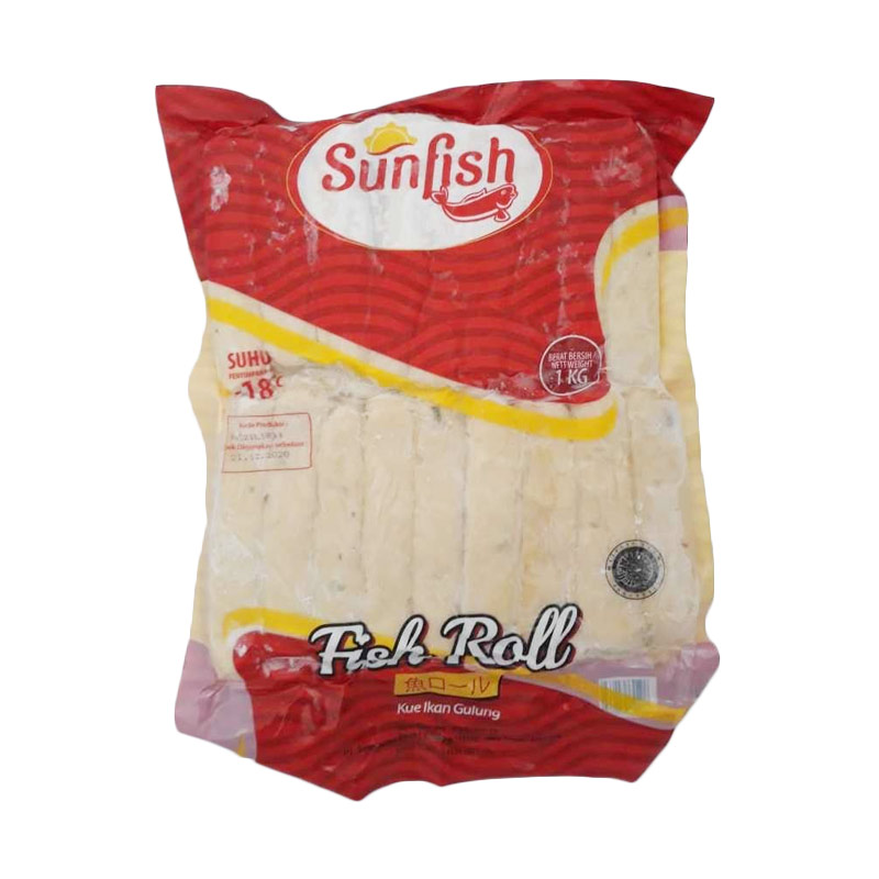 Jual Sunfish Fishroll Makanan Beku [1 kg/ 40 pcs] di Seller Sunfish ...