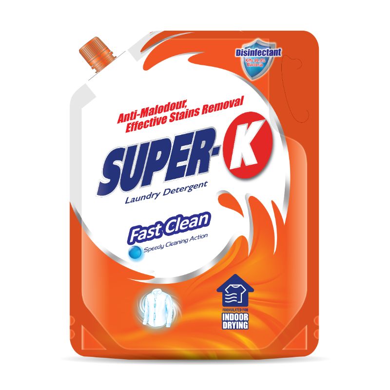 Promo Kuat Harimau Super-k Laundry Liquid Detergent Fast Clean [2.5 Kg ...