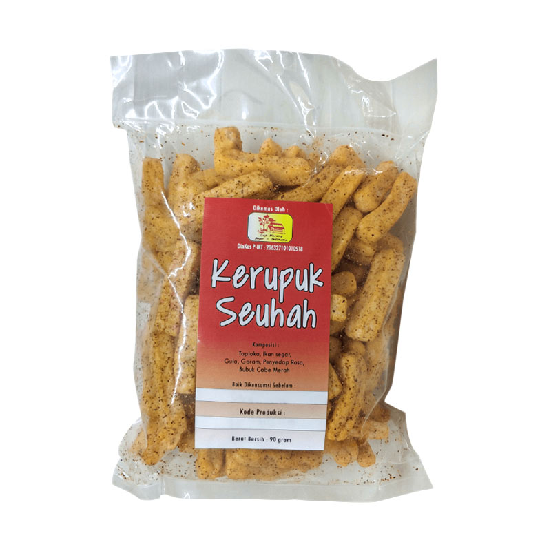 Jual Cap Warung Kerupuk Seuhah Snack Makanan Ringan [90 g] di Seller ...