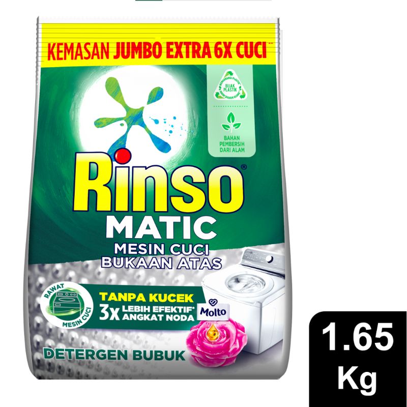 Jual Surabaya - RINSO Matic 67309994 Top Load Container Deterjen Bubuk ...