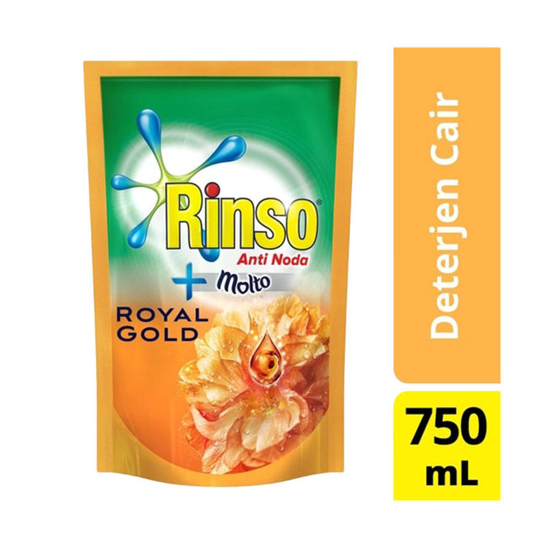 Promo Surabaya - Rinso Molto Royal Gold Liquid Detergent 67438481 [750 ...