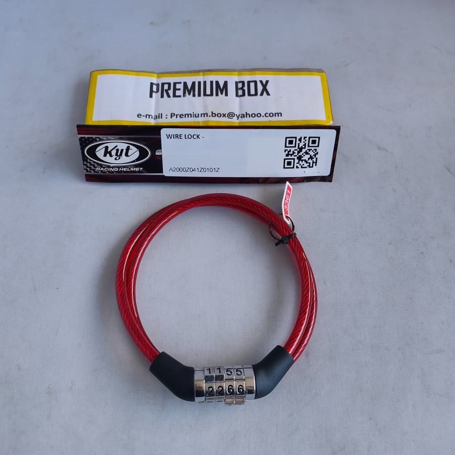 Jual KYT Wire Lock with Code di Seller Premium Box - Tegalrejo, Kota ...
